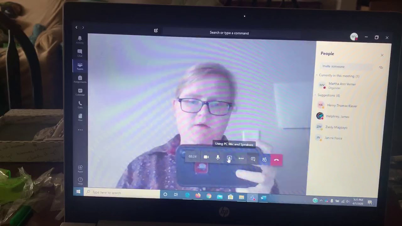 Microsoft Team Video Calls - YouTube