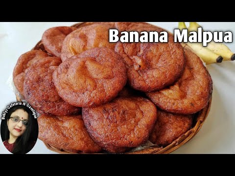 Banana Malpua | Easy Malpua Snacks Recipe | How to Make Perfect Malpua | Malpua Sweet - YouTube