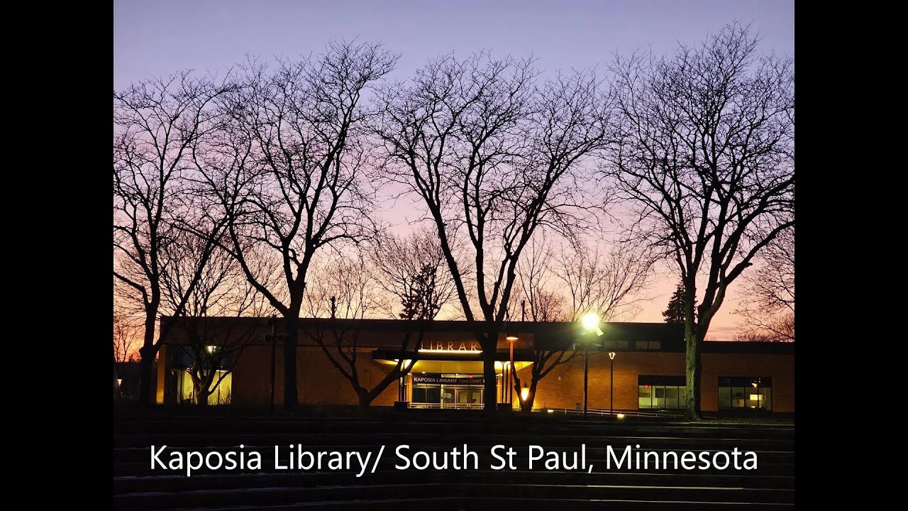 New "Kaposia Library" Now Open @South St Paul, Minnesota 2/20/2024 ...