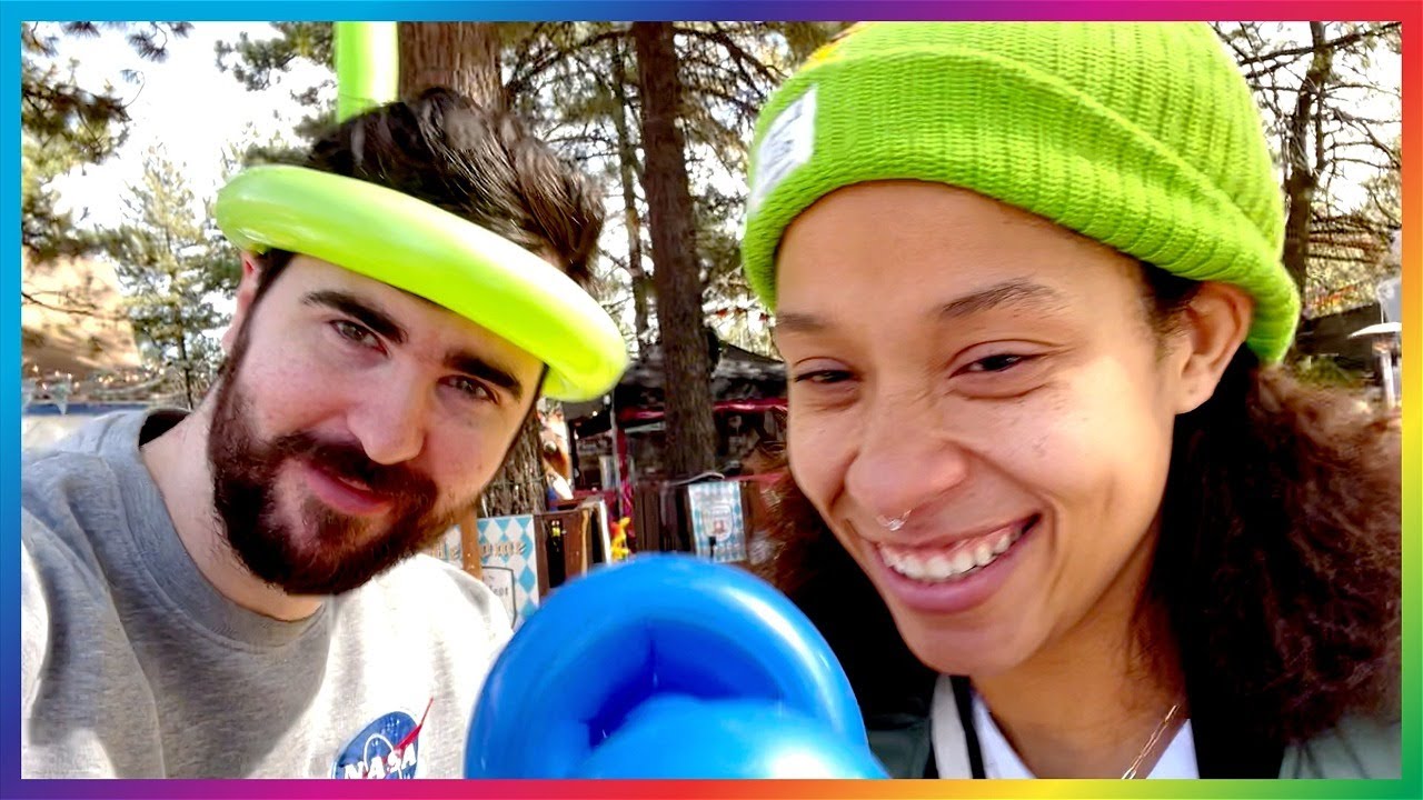 Nogla vlogs going outside with his fiancé - YouTube