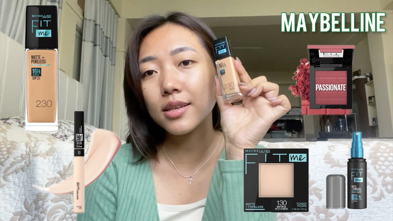 Simple Makeup😊 || Maybelline Fit Me First Impression - YouTube