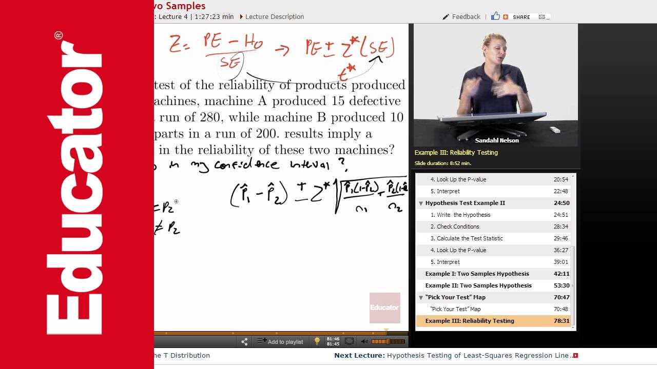 Hypothesis Testing Two Samples AP Statistics YouTube Hypothesis Testing Two Samples AP Statistics YouTube