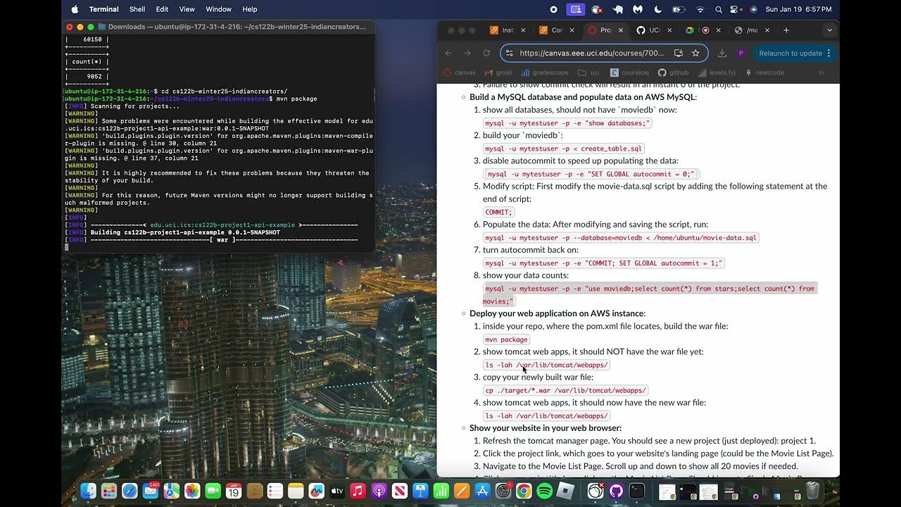 cs122b project1 demo - YouTube