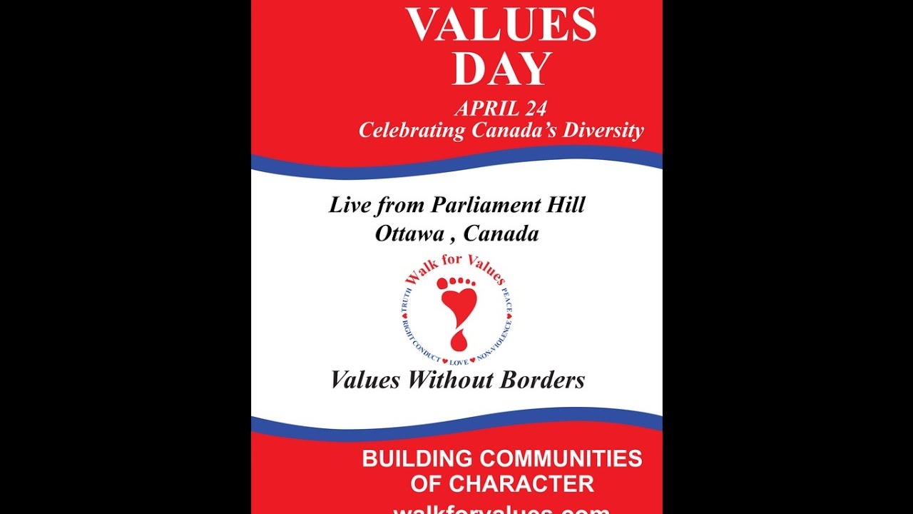 Human Values Day Celebration ~ Live from Parliament Hill, Ottawa - YouTube