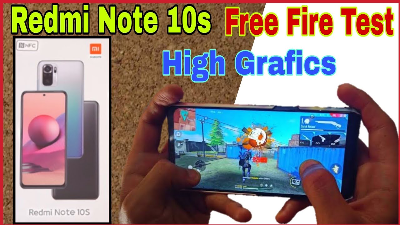 Redmi Note 10s Free Fire gameplay Test | Redmi Note 10s High Grafics ...