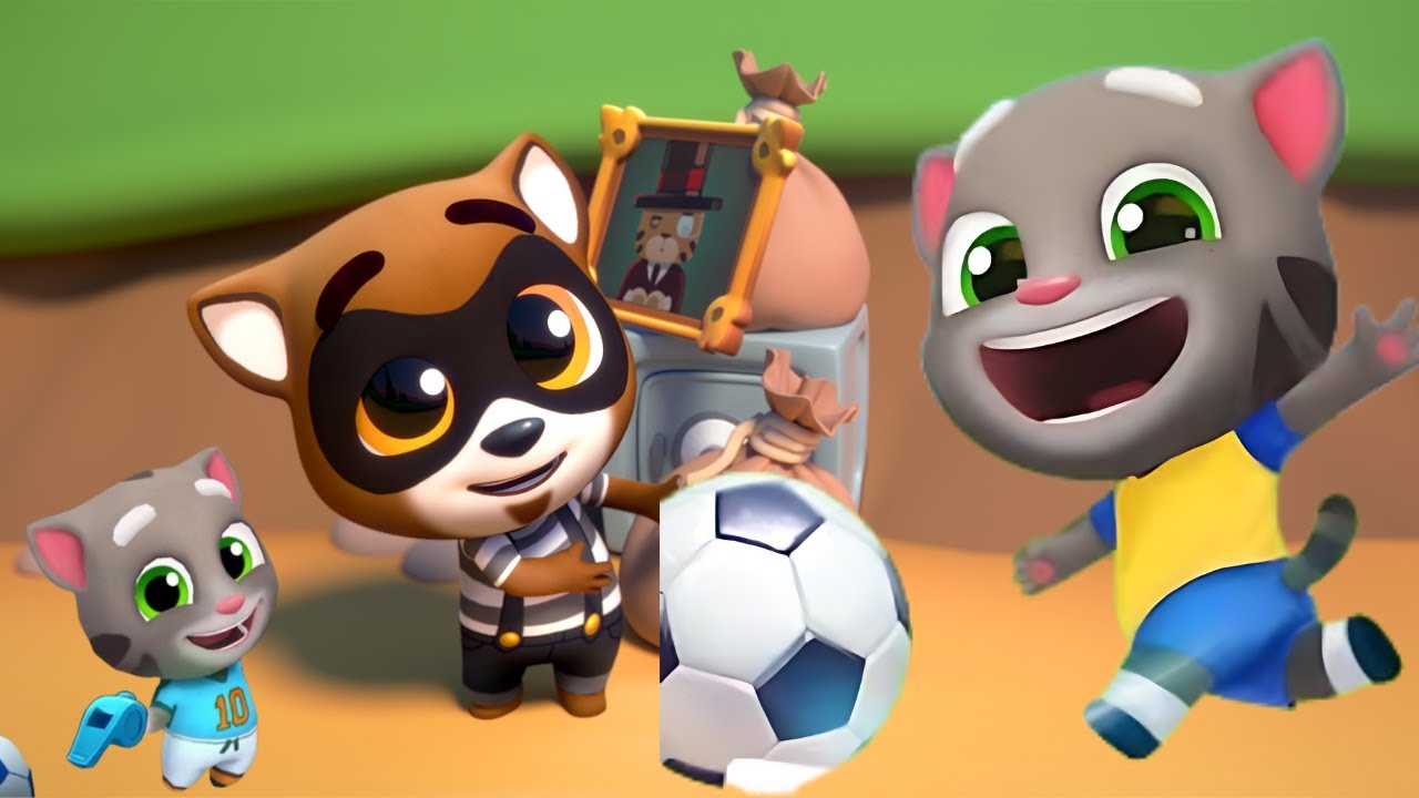 Talking tom foot ball tom run gameplay full speed best mobile gamer 233 ...