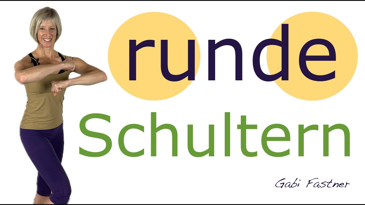 🍊 17 min. für runde Schultern | Bodyweight - Workout im Stehen, ohne ...