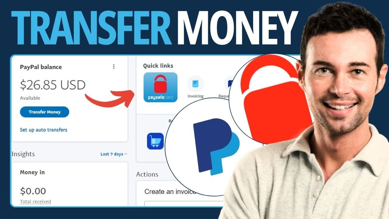 How to Transfer PaySafeCard to PayPal Account (Step-by-Step) - YouTube