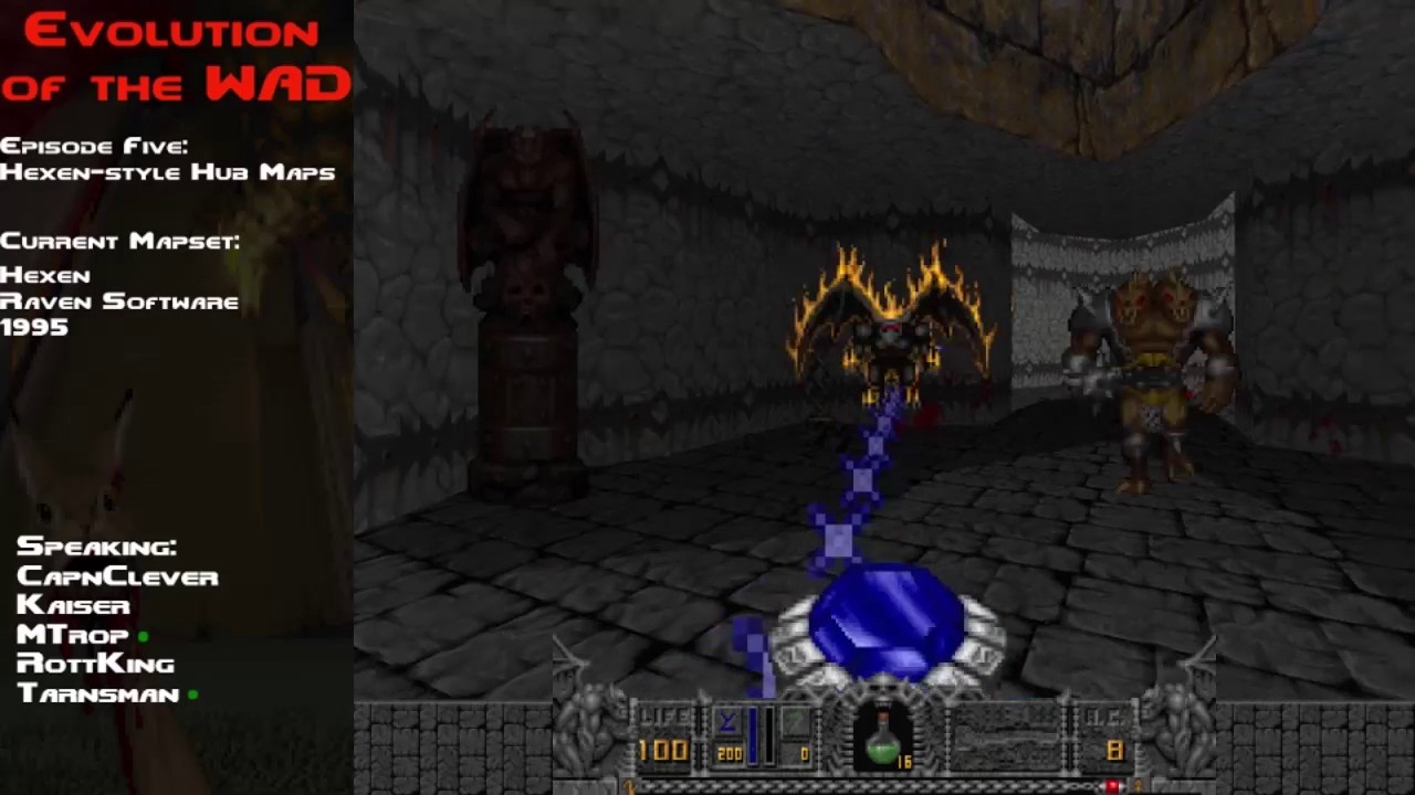 Evolution of the WAD E5 - Hexen-style Hub Maps - YouTube