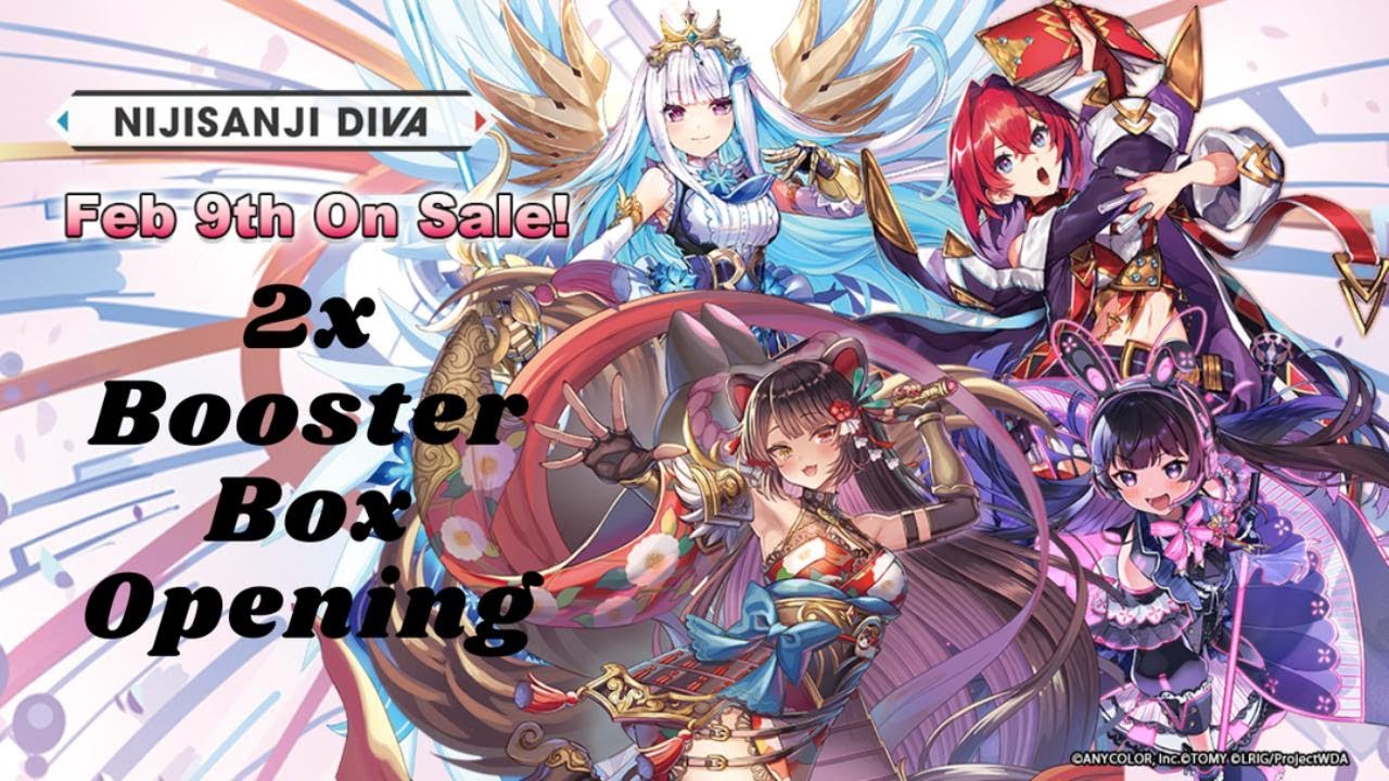 WiXoss | Nijisanji Diva | Booster Box Opening - YouTube