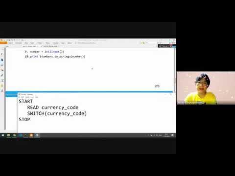switch case : pseudo code - YouTube