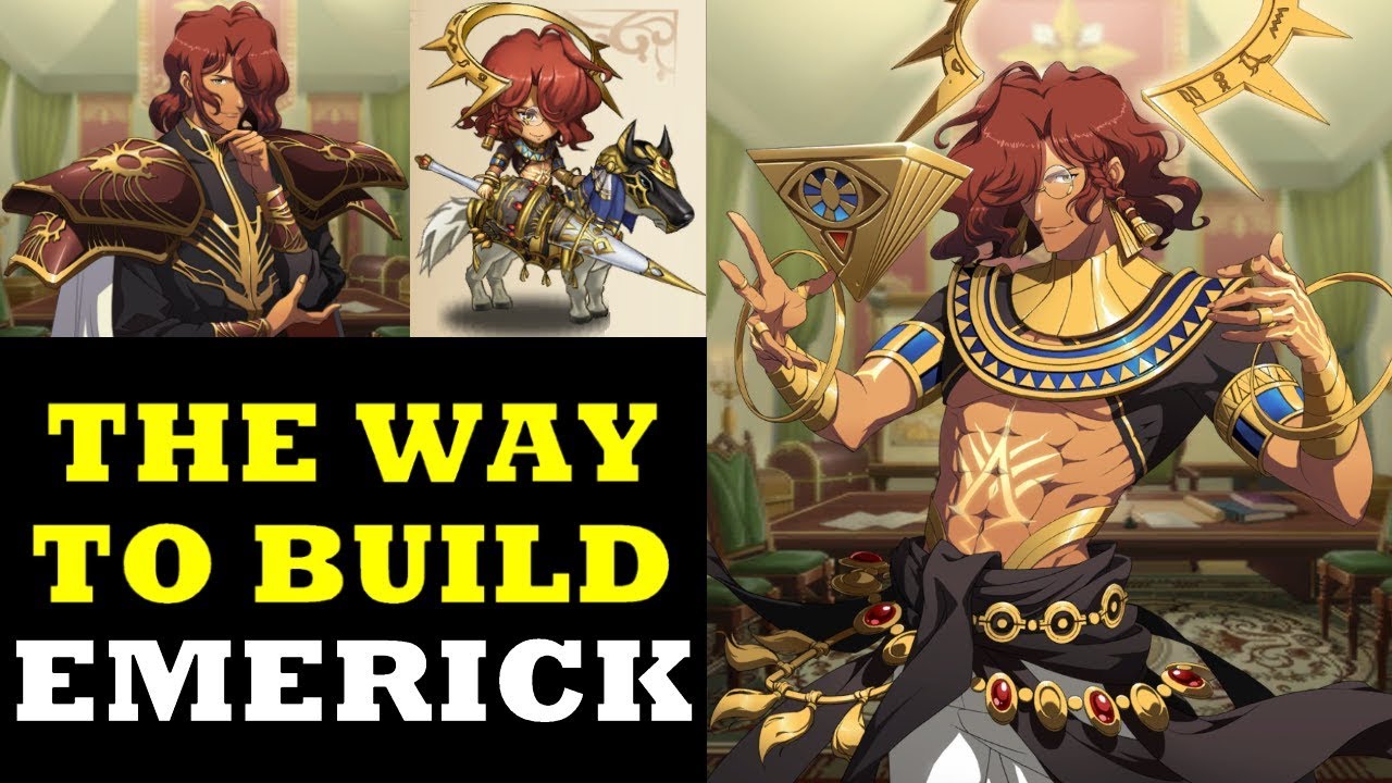 Langrisser M - The Way to Build Emerick (PvP) - YouTube