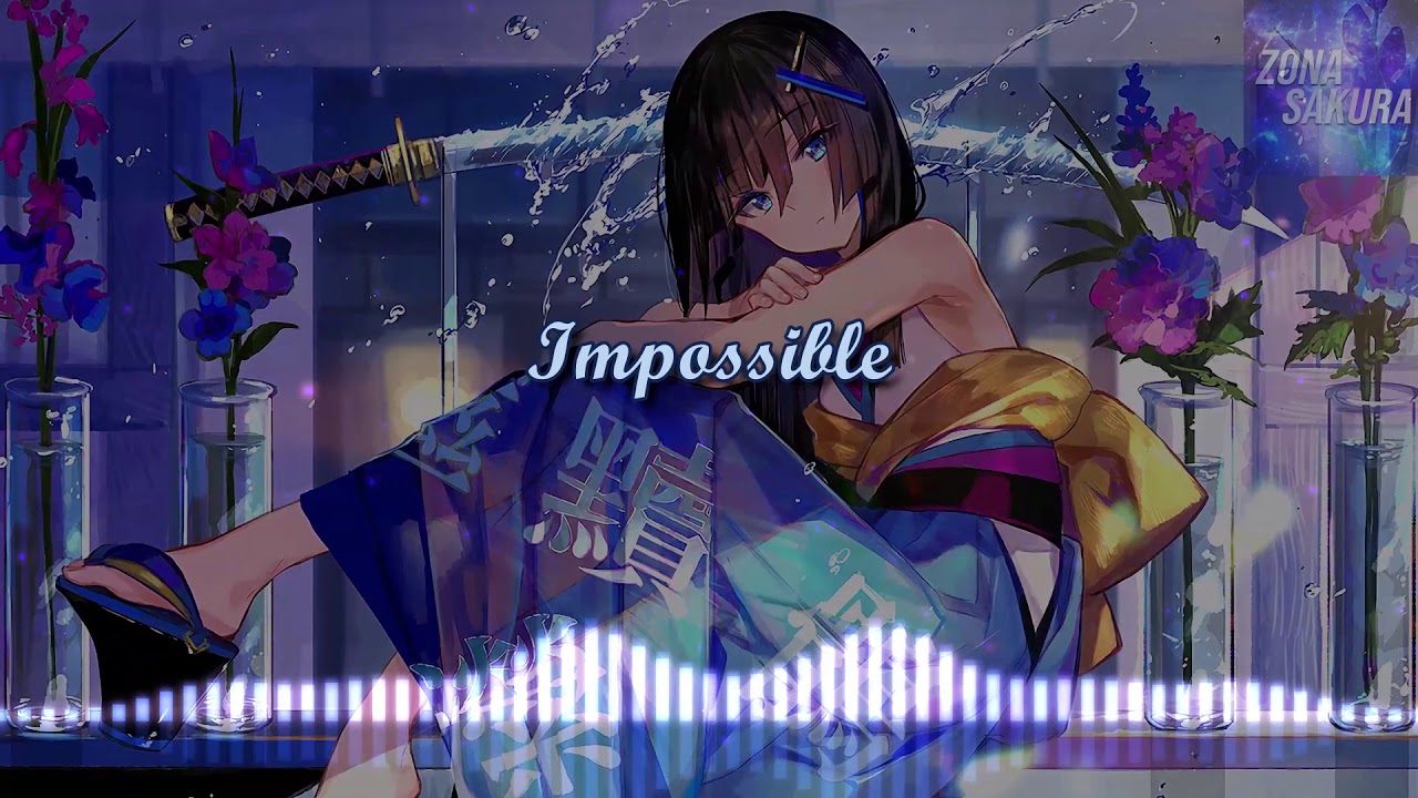 Impossible - Nightcore with Lyrics - YouTube