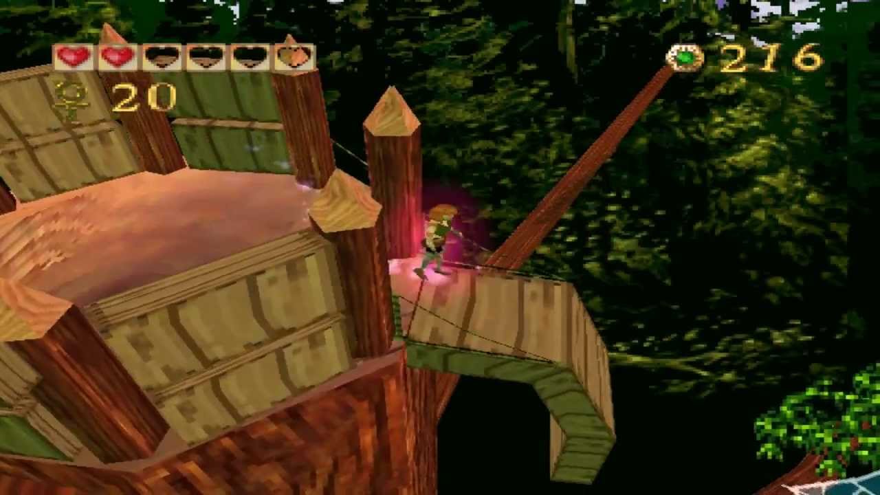 Pandemonium PC gameplay. (HQ). Level 10 - Canopy Village. - YouTube