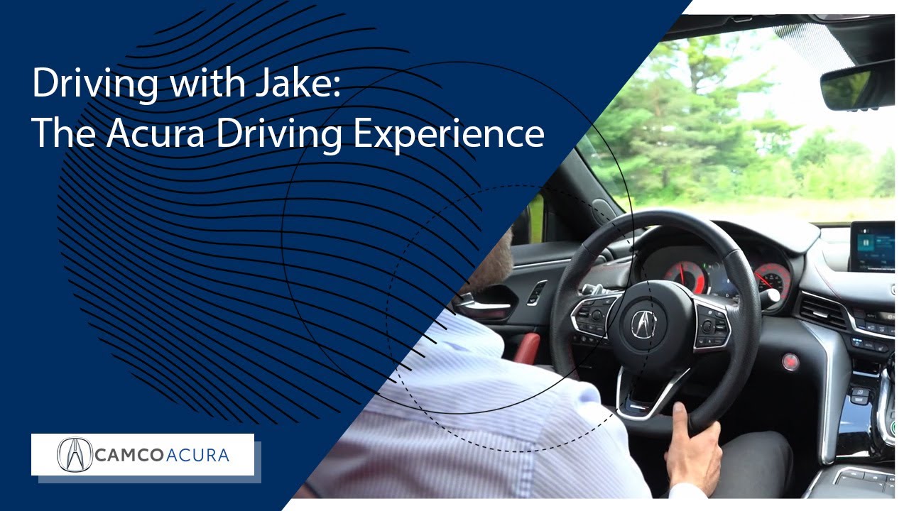 Driving with Jake: The Acura Driving Experience - YouTube