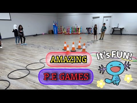 Jumping for pe games -primary and elemantary school #jumping - YouTube