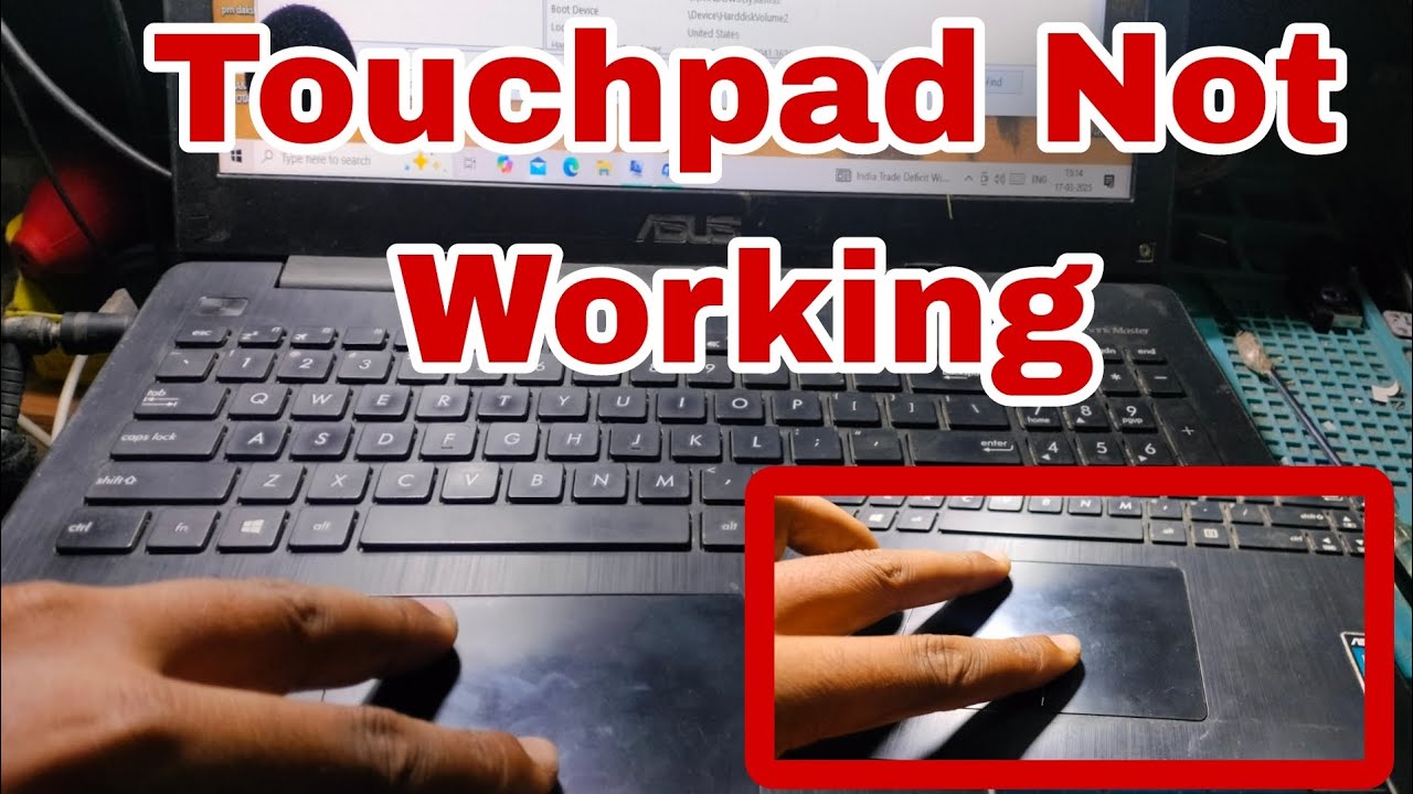 Asus X55 Series Laptop Touchpad Not Working Problem | How to Turn On ...