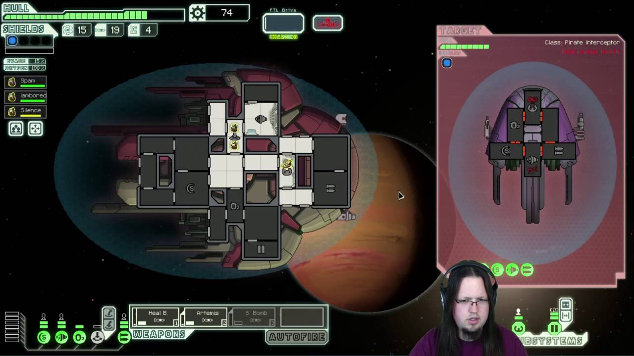 FTL, Hard, Slug B NO MED/CLONEBAY Tutorial commentary - YouTube