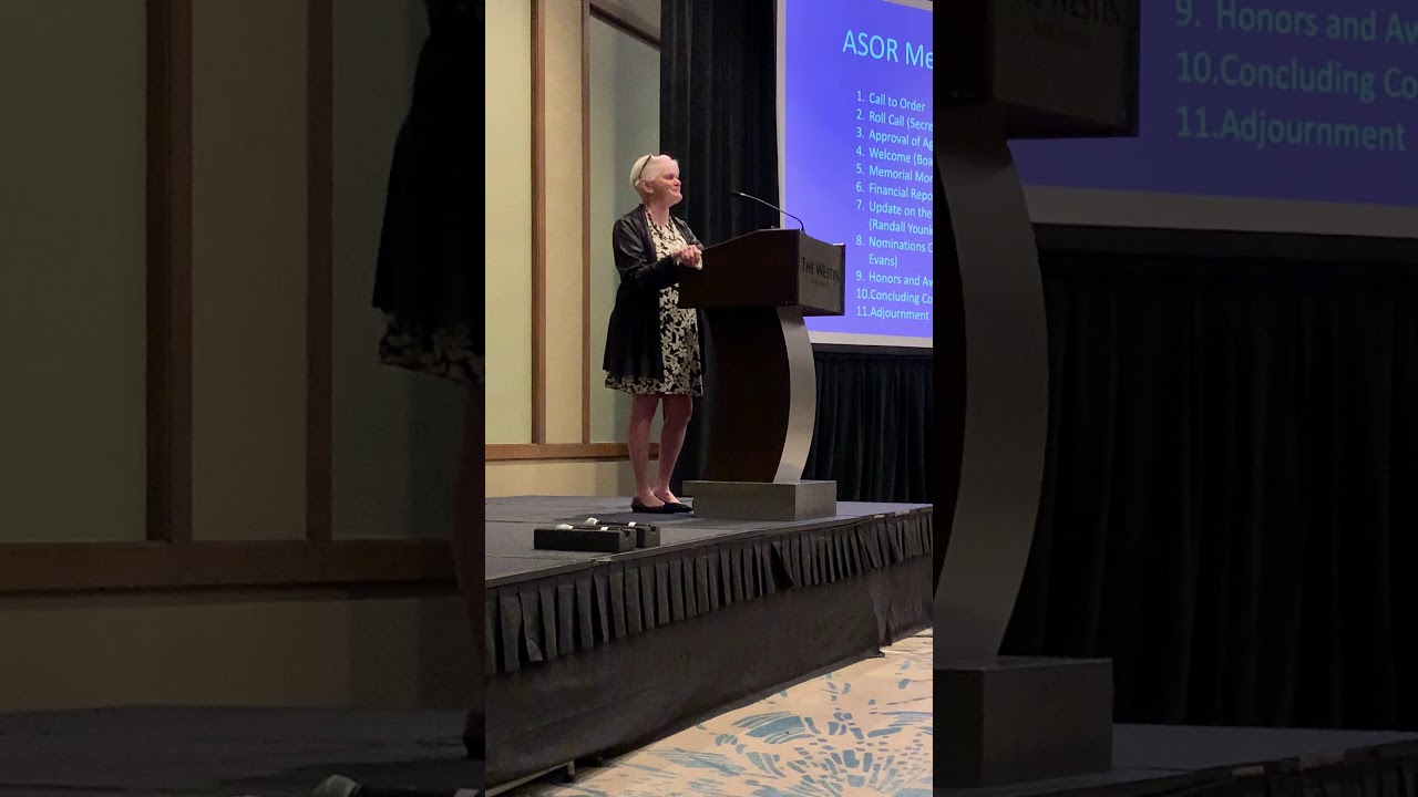 Susan Ackerman receives the Richard J. Scheuer Medal at the 2019 ASOR ...