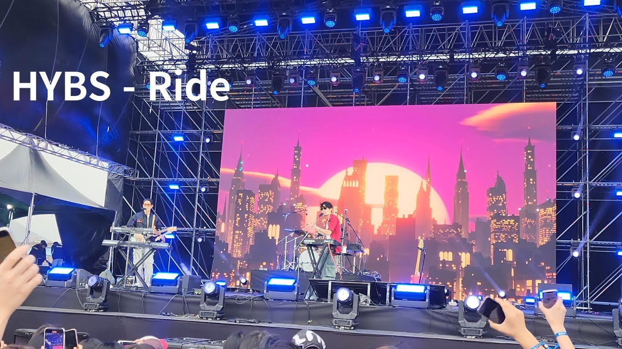 [4K] HYBS - Ride@231008 2023부산 국제 락 페스티벌 - YouTube