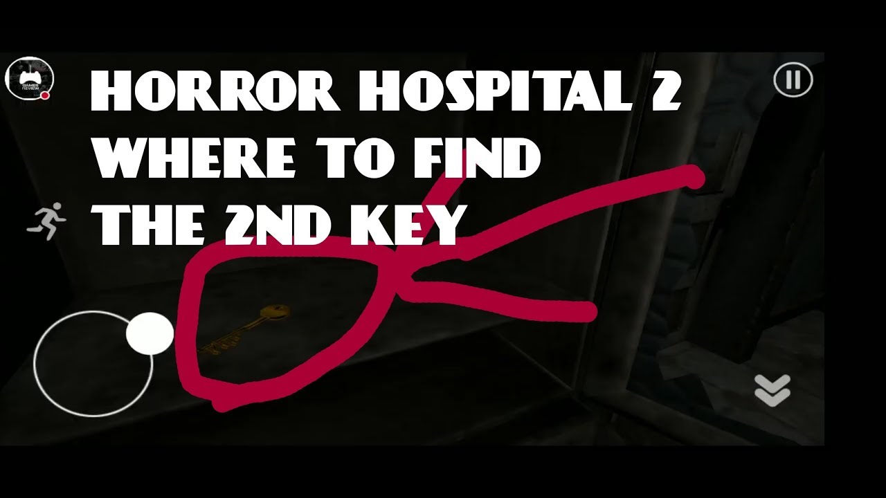 HORROR HOSPITAL 2 Where to find the 2nd key - YouTube