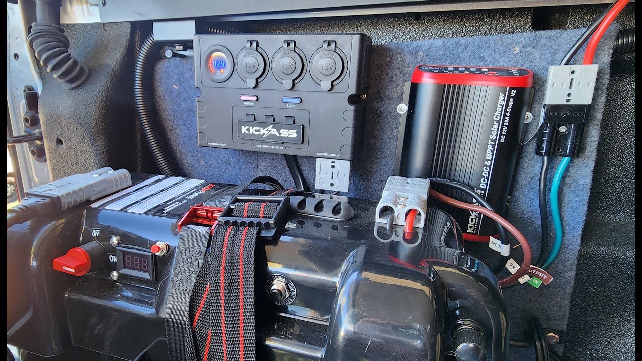 DIY simple 12V second battery setup - YouTube