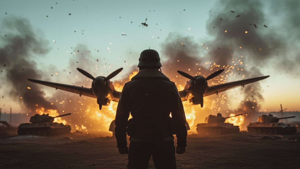 Stuka-Pilot zerstörte 12 T-34 an EINEM Tag - Hans-Ulrich Rudel bei ...