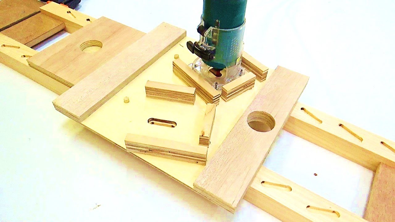 【DIY】木製ルーバー治具の作り方と組み立て方のコツ | wood louvers jig for trim router ...