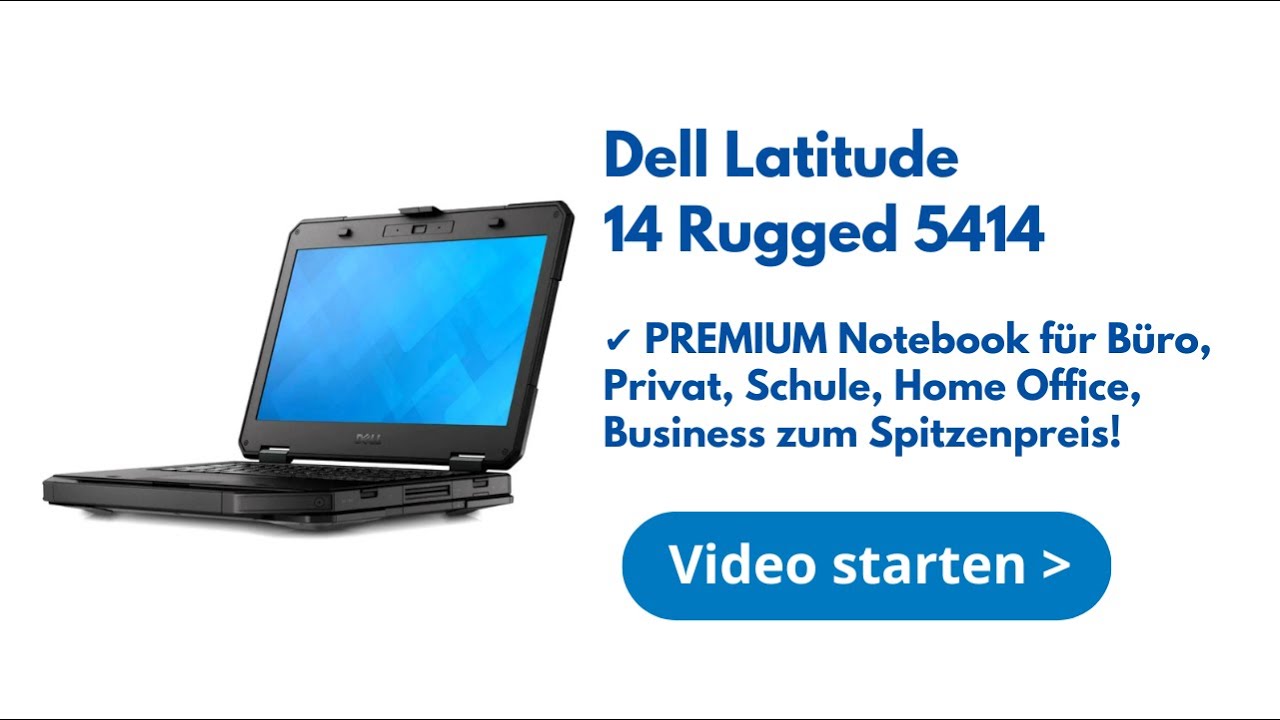 Dell Latitude 14 Rugged 5414 - YouTube