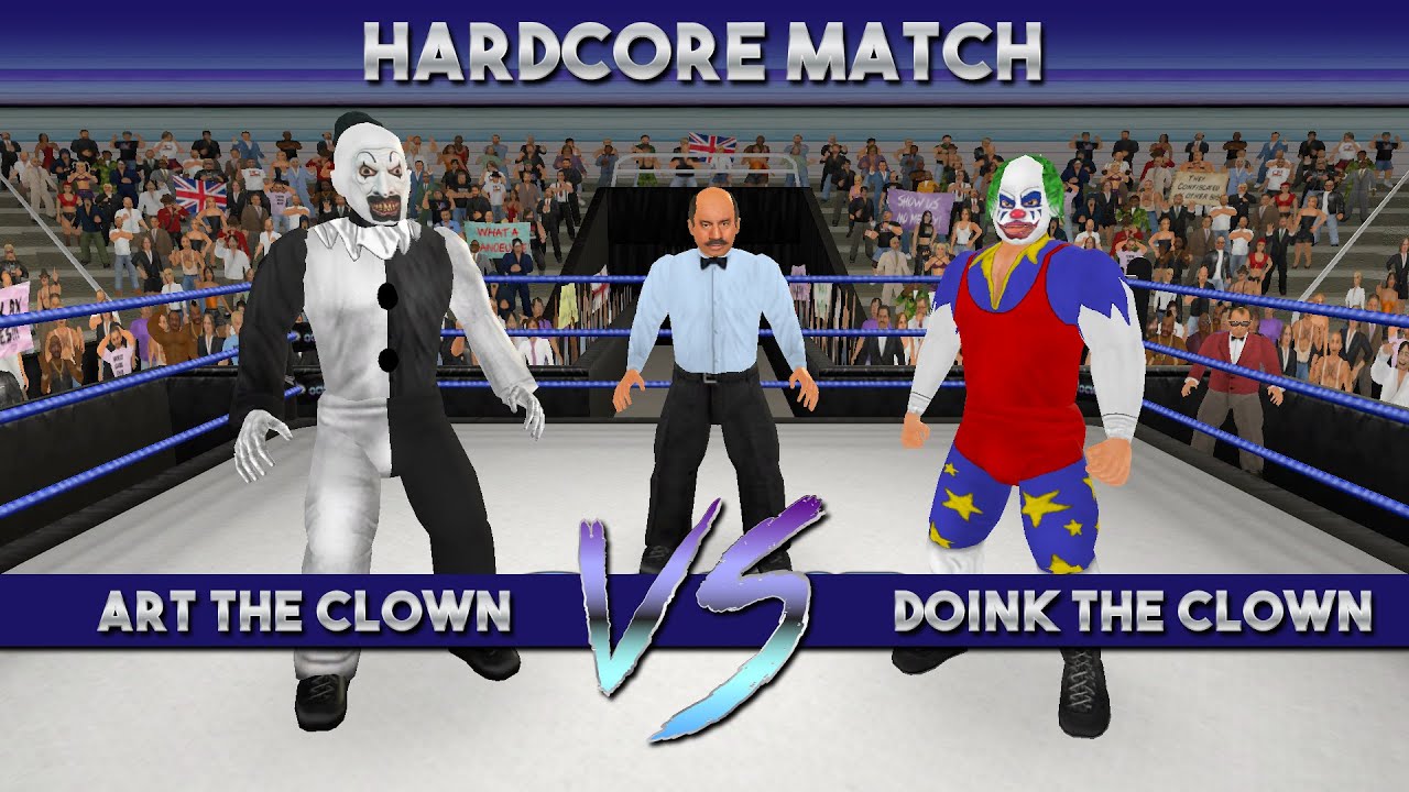 OCWF S0973 Art the Clown VS Doink the Clown - YouTube