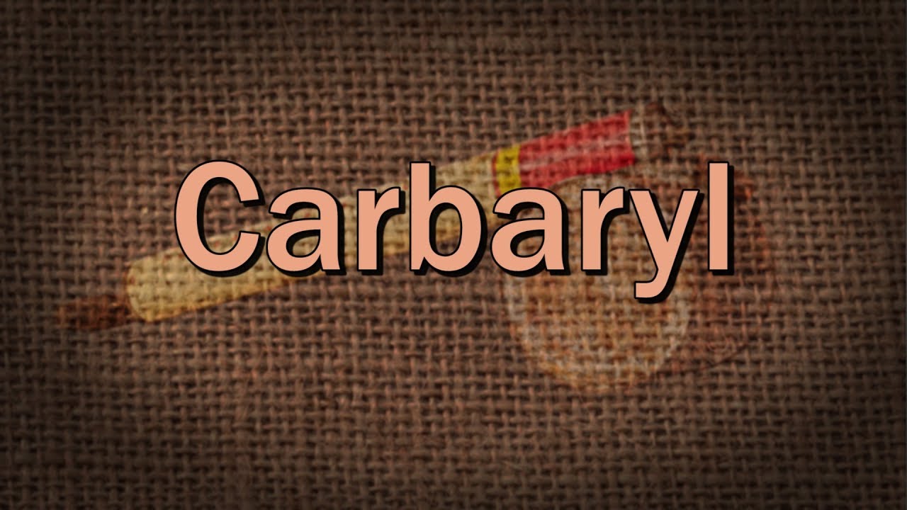 Carbaryl - Family Plot - YouTube