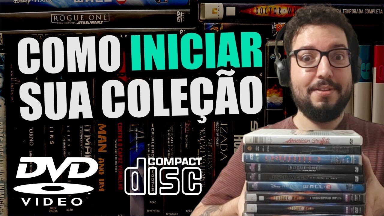 Como Iniciar SUA COLEÇÃO de DVDs e CDs!!! COMECE AINDA HOJE! - YouTube