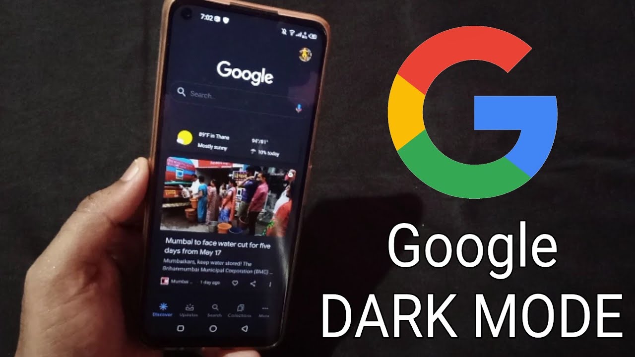 How To Enable Dark Mode On Google 2021 || GOOGLE DARK MODE 2021 - YouTube