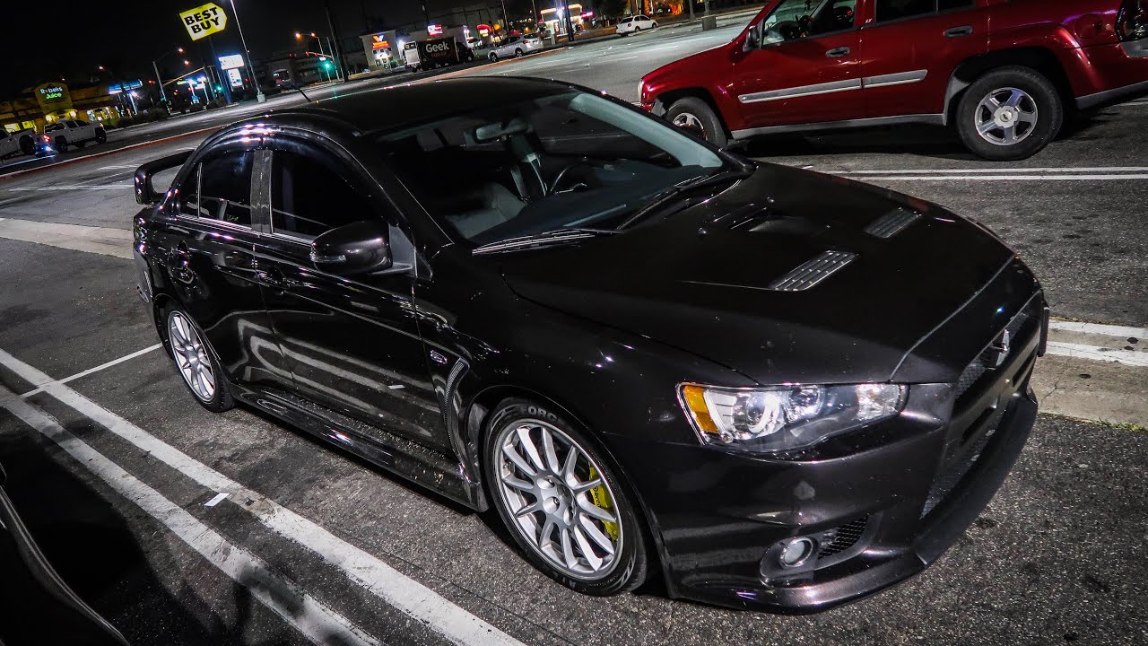 Lowering my Evo X | See what’s next for the Evo! - YouTube