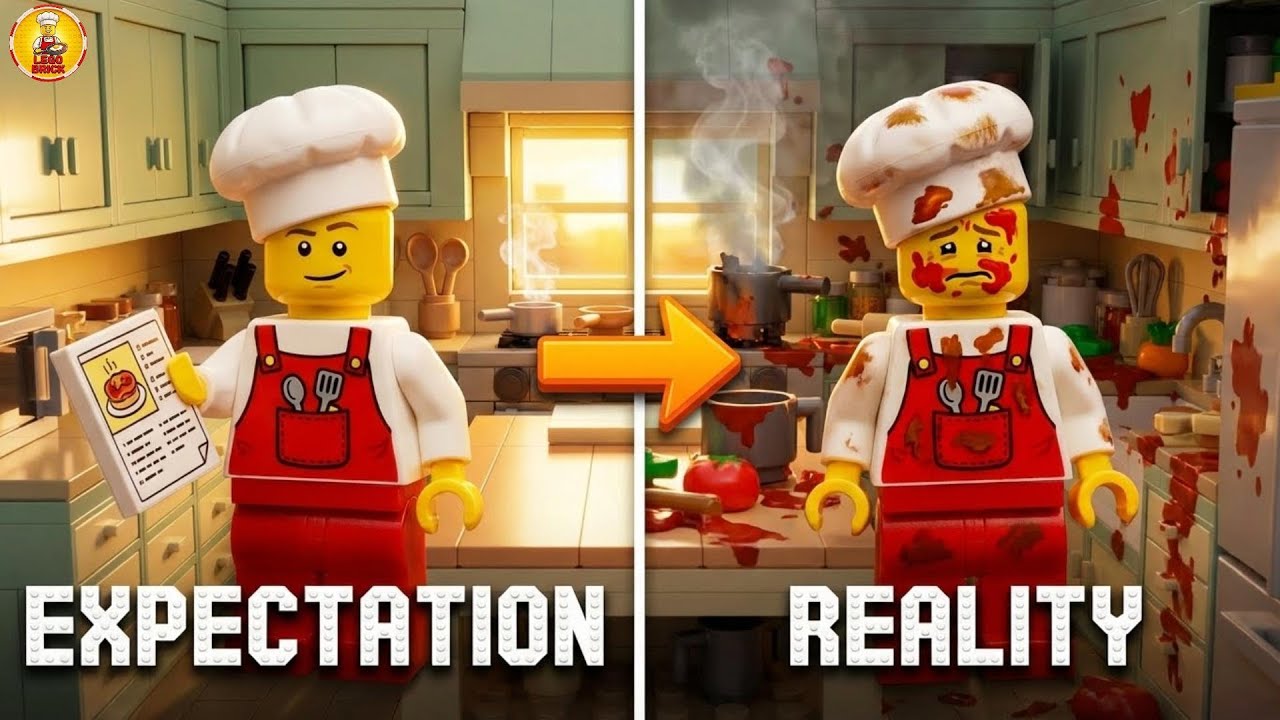 Can LEGO Chef Cook Spaghetti? | Stop Motion Challenge - YouTube