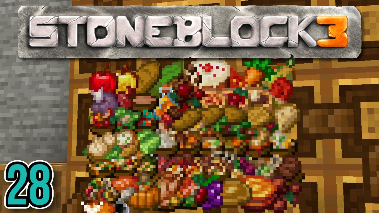 Minecraft: StoneBlock 3 Ep. 28 - X33N Breaks The Server - YouTube