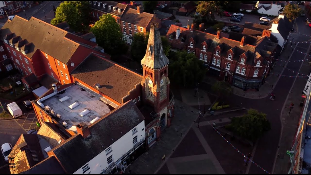 Things to see - Rugeley Staffordshire 2 - 4K Drone Footage - YouTube