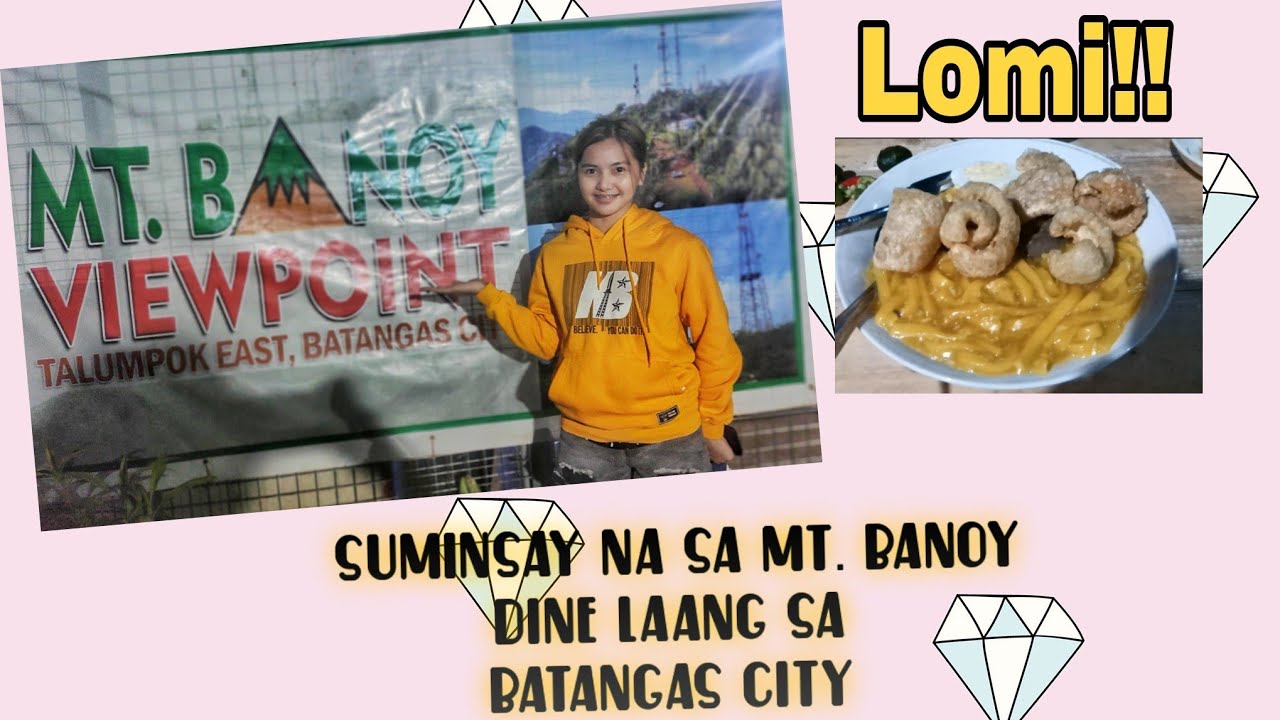 Mt. Banoy in Batangas City (Night Ride) - YouTube