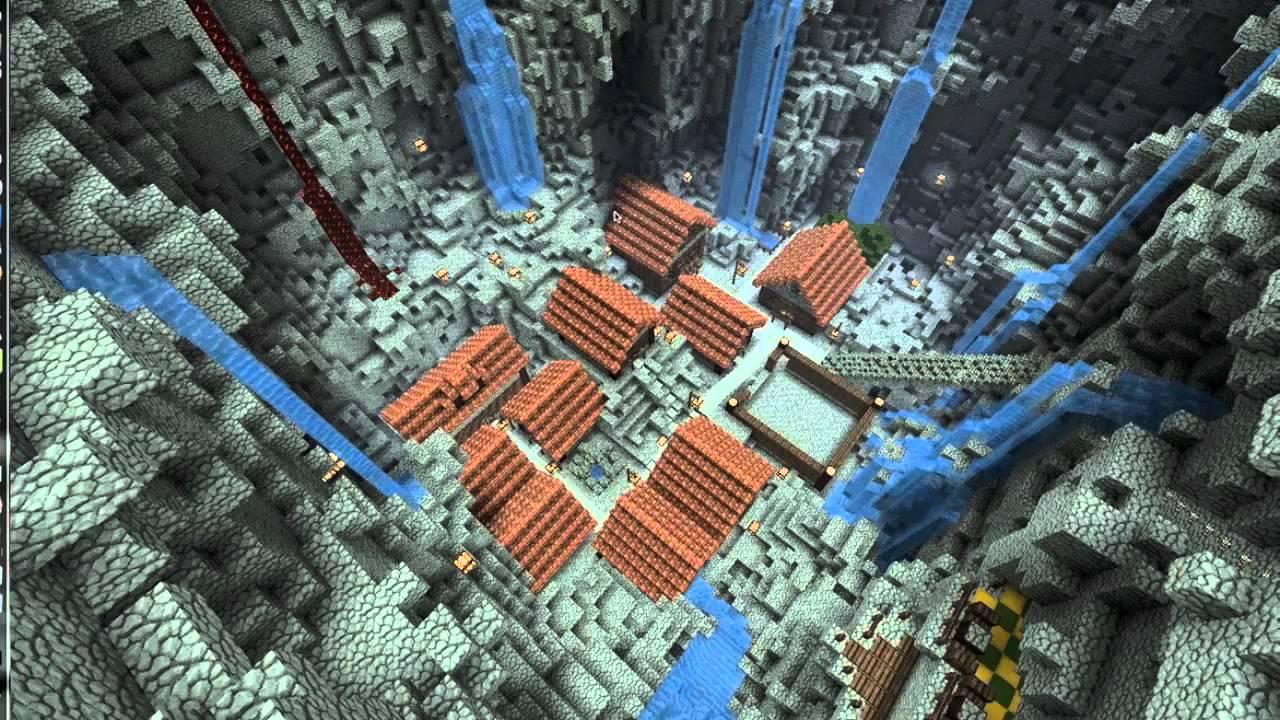 Minecraft TNT Village - Timelapse - YouTube
