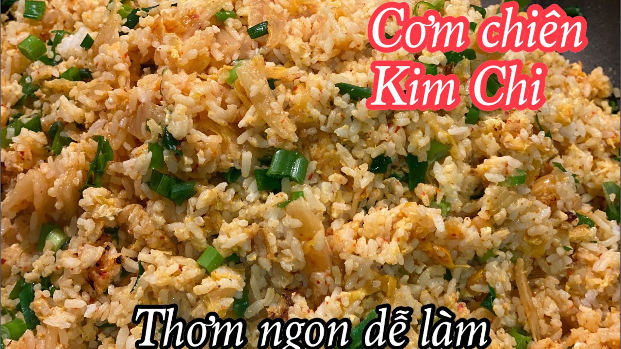 Quick and easy Kim Chi fried Rice - YouTube