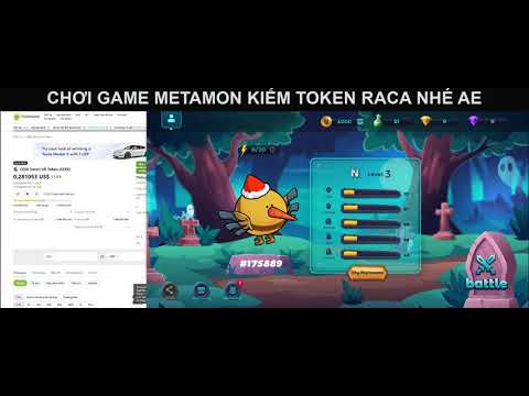 KIẾM TOKEN RACA TỪ GAME NFT METAVERSE METAMON - AI CÓ SẴN RACA THÌ ...