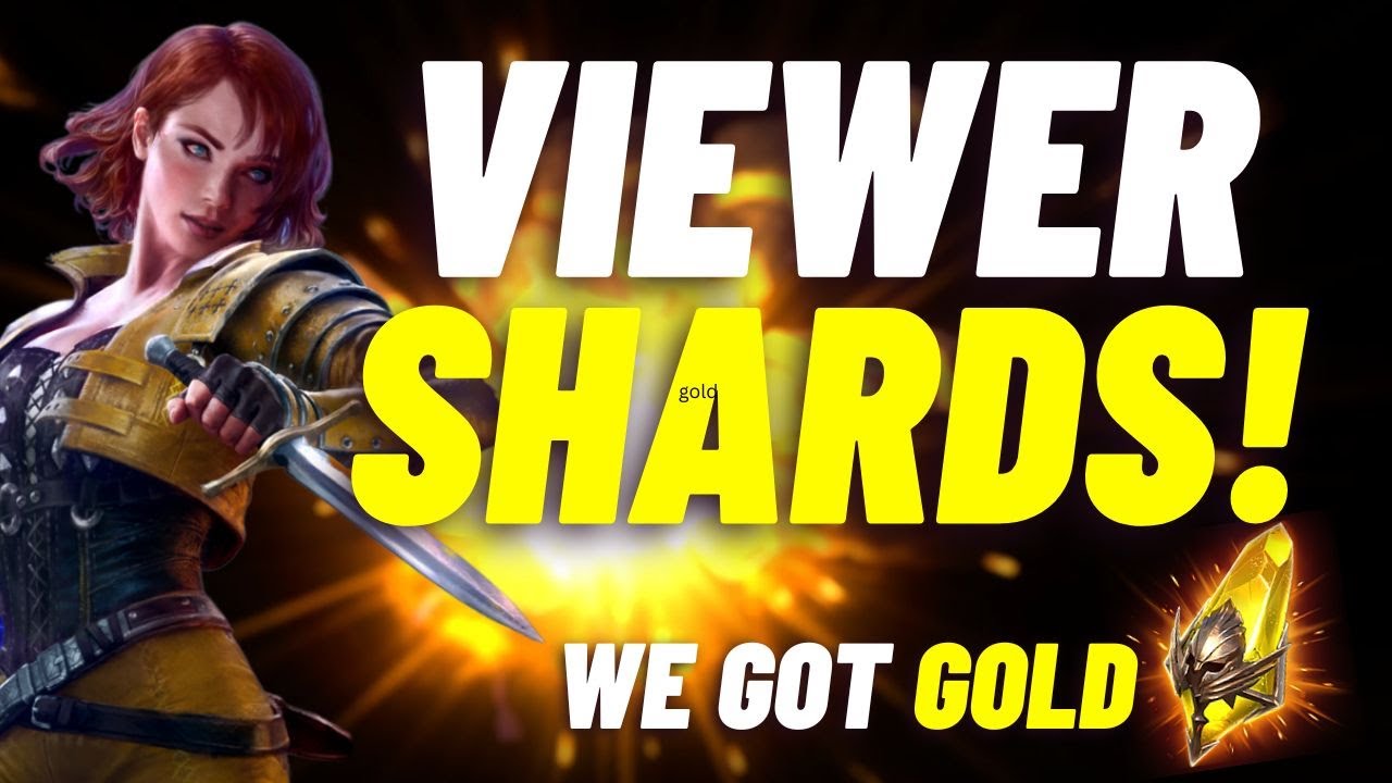 TMNT Viewer Shards GOLD! RAID Shadow Legends - YouTube