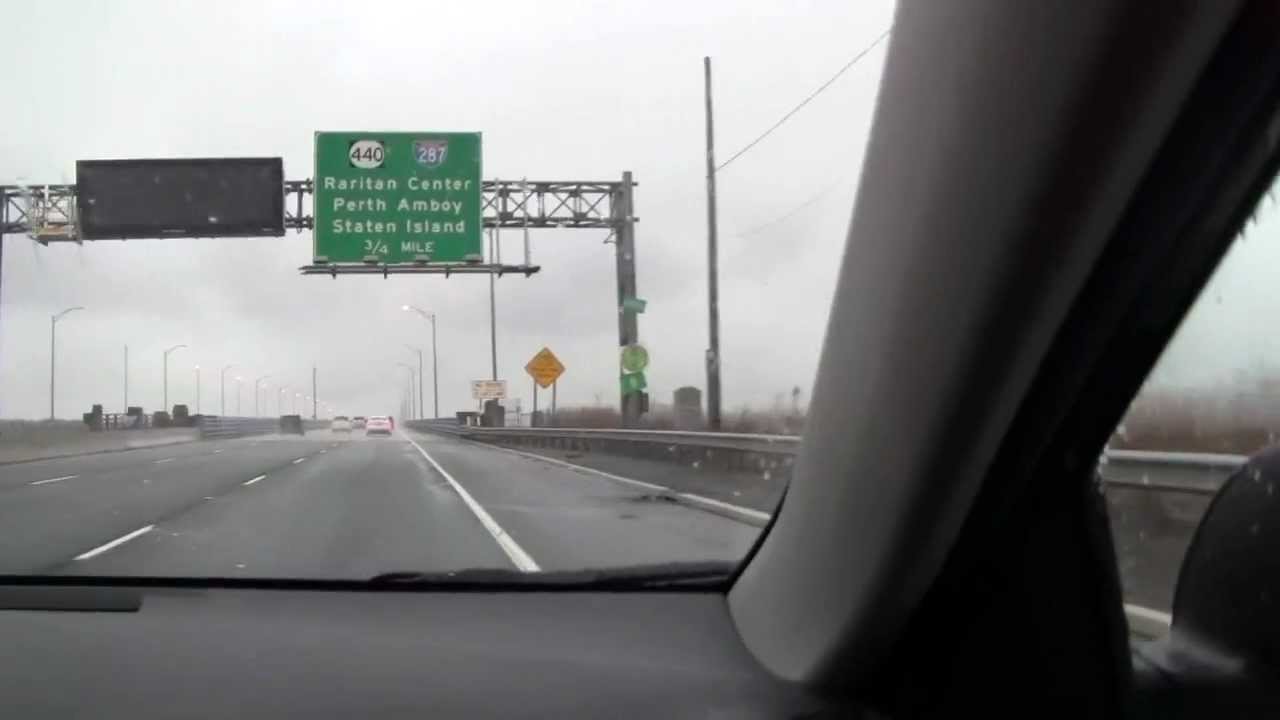 Crossing the Thomas Alva Edison Memorial Bridge - YouTube