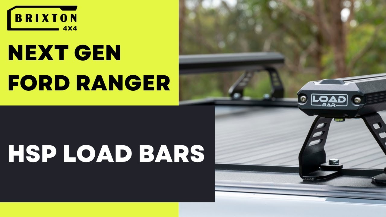 HSP Load Bars for the new Next Gen Ford Ranger - YouTube