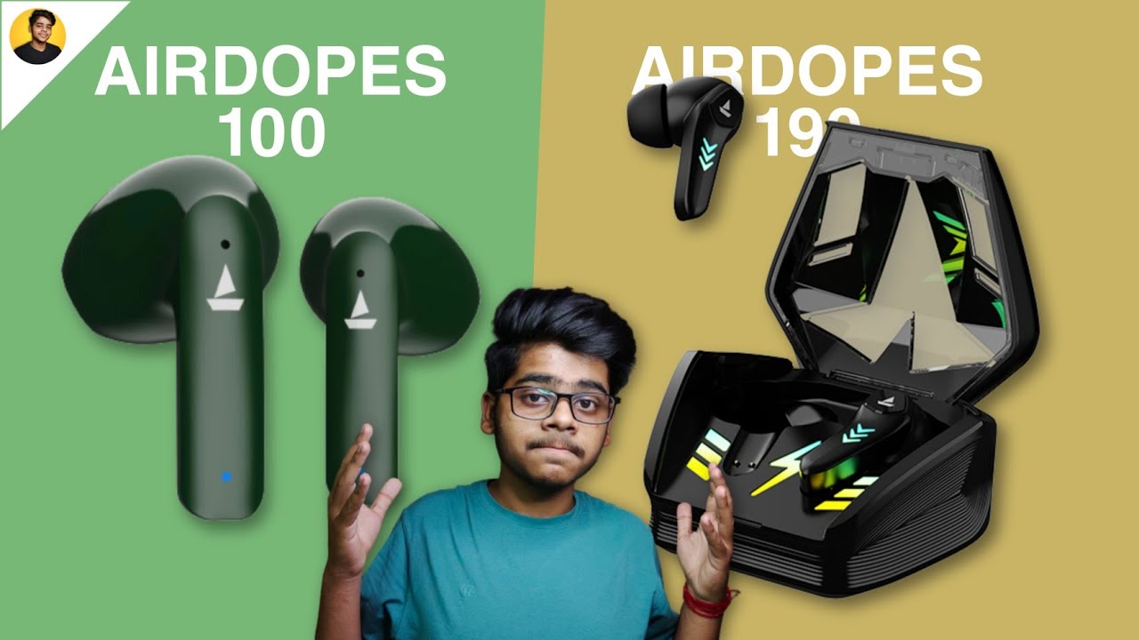 Boat Airdopes 100 vs boat Airdopes 190 comparison | which one is best ...