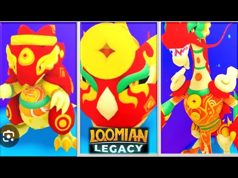 LOOMIAN LEGACY | LUNAR NEW YEAR SEEDRAKE EVOLUTION - YouTube
