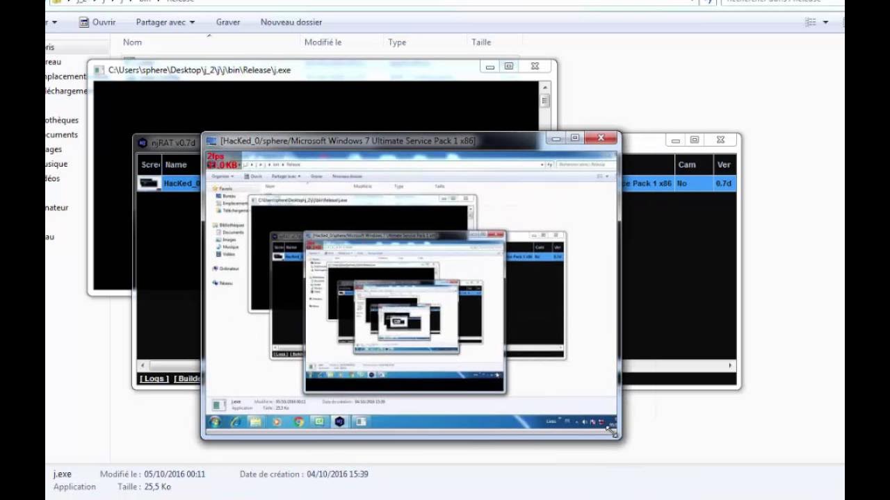 njRAT 0.7d Stub Source Code Rewritten in CSharp - YouTube