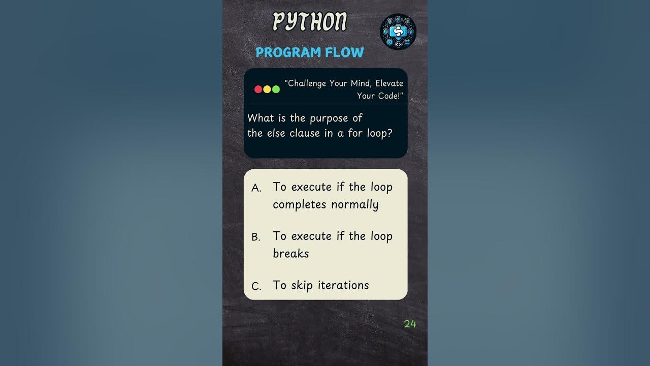 🔥 Python Flow Control MCQs: Master Loops & Conditionals! - 25 🔥 - YouTube