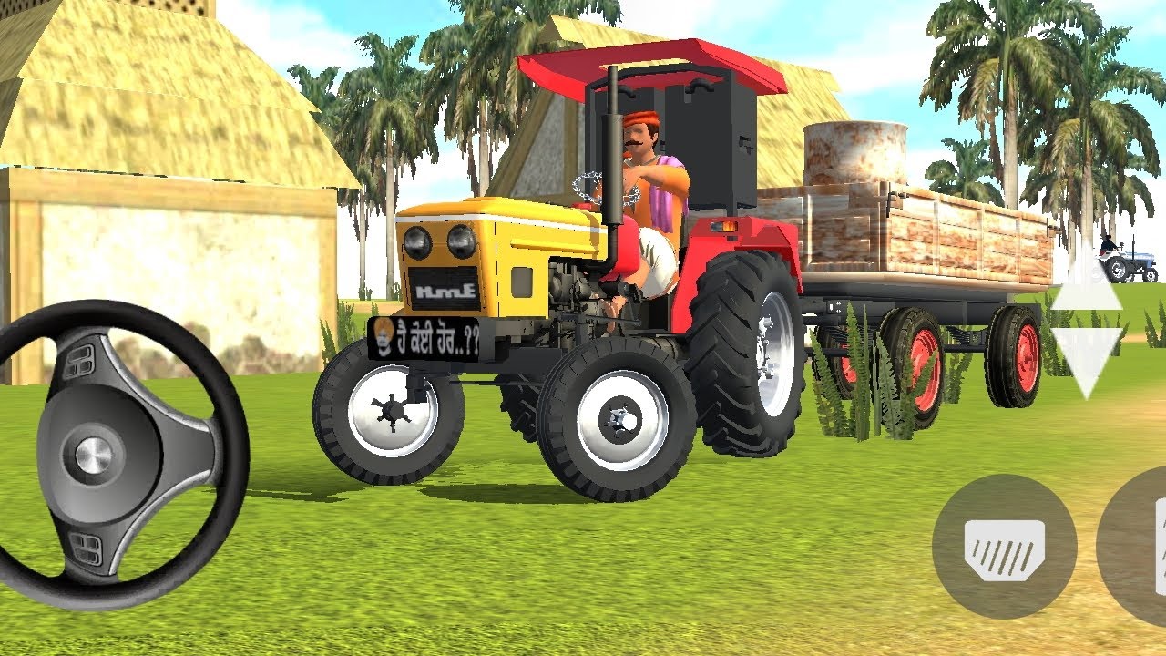 HME Tractor🔥 Indian Tractor Driving 3D - Android Gameplay💥Farming ...