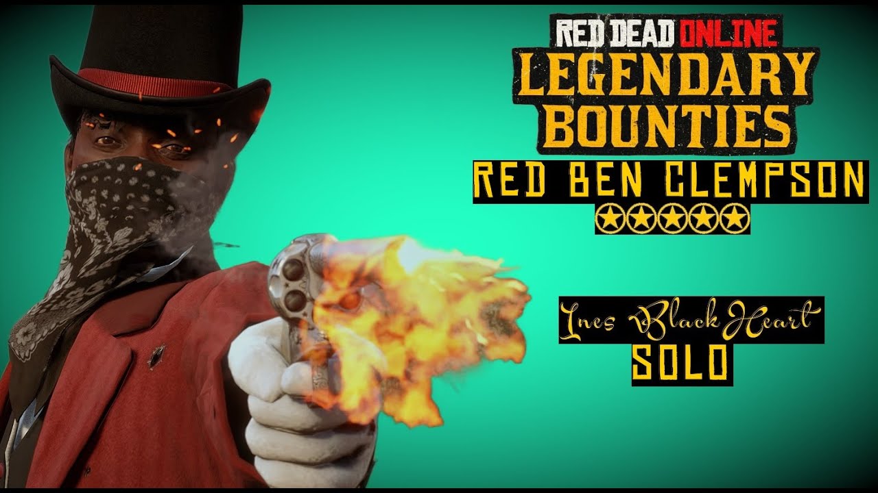 Red Dead Online - Legendary Bounty - Red Ben Clempson on the hardest ...